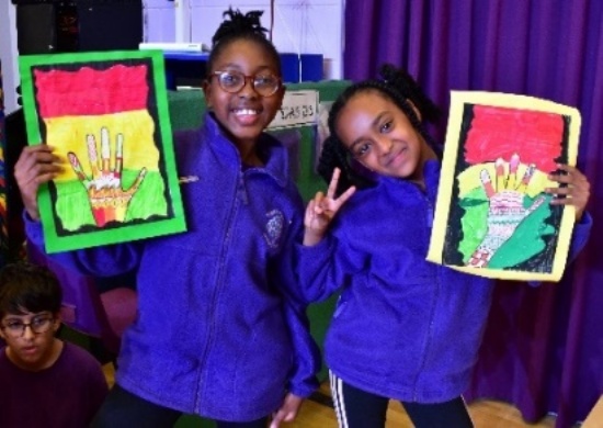 South Grove Primary School - Black history month assembly